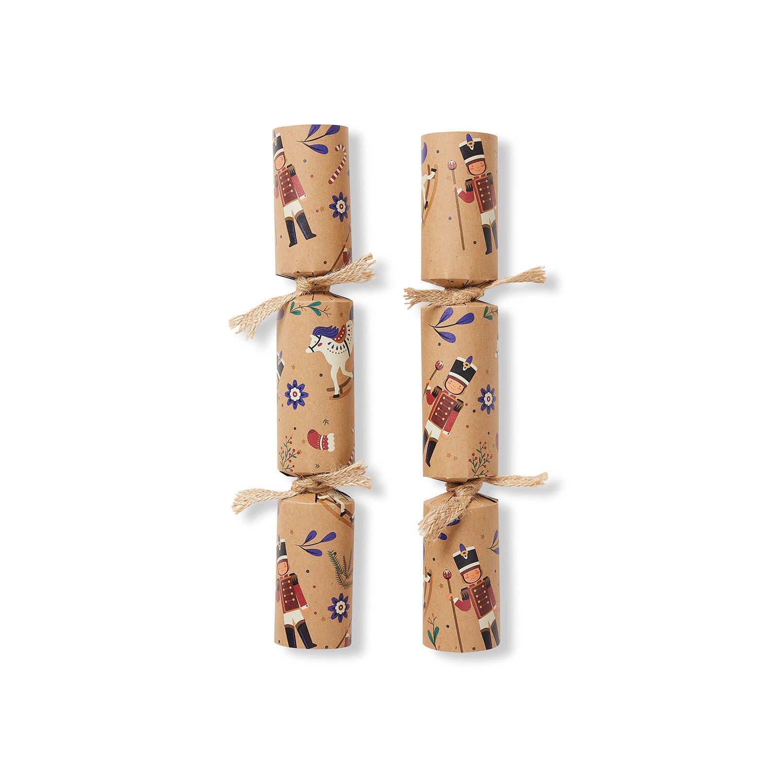 Eco-friendly, Kraft Toy Solider 12, Box of 8 Bonbon Crackers - Etsy