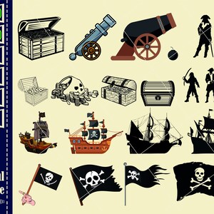 Pirate SVG Pirate SVG Bundle Pirate Cut Files Pirate - Etsy