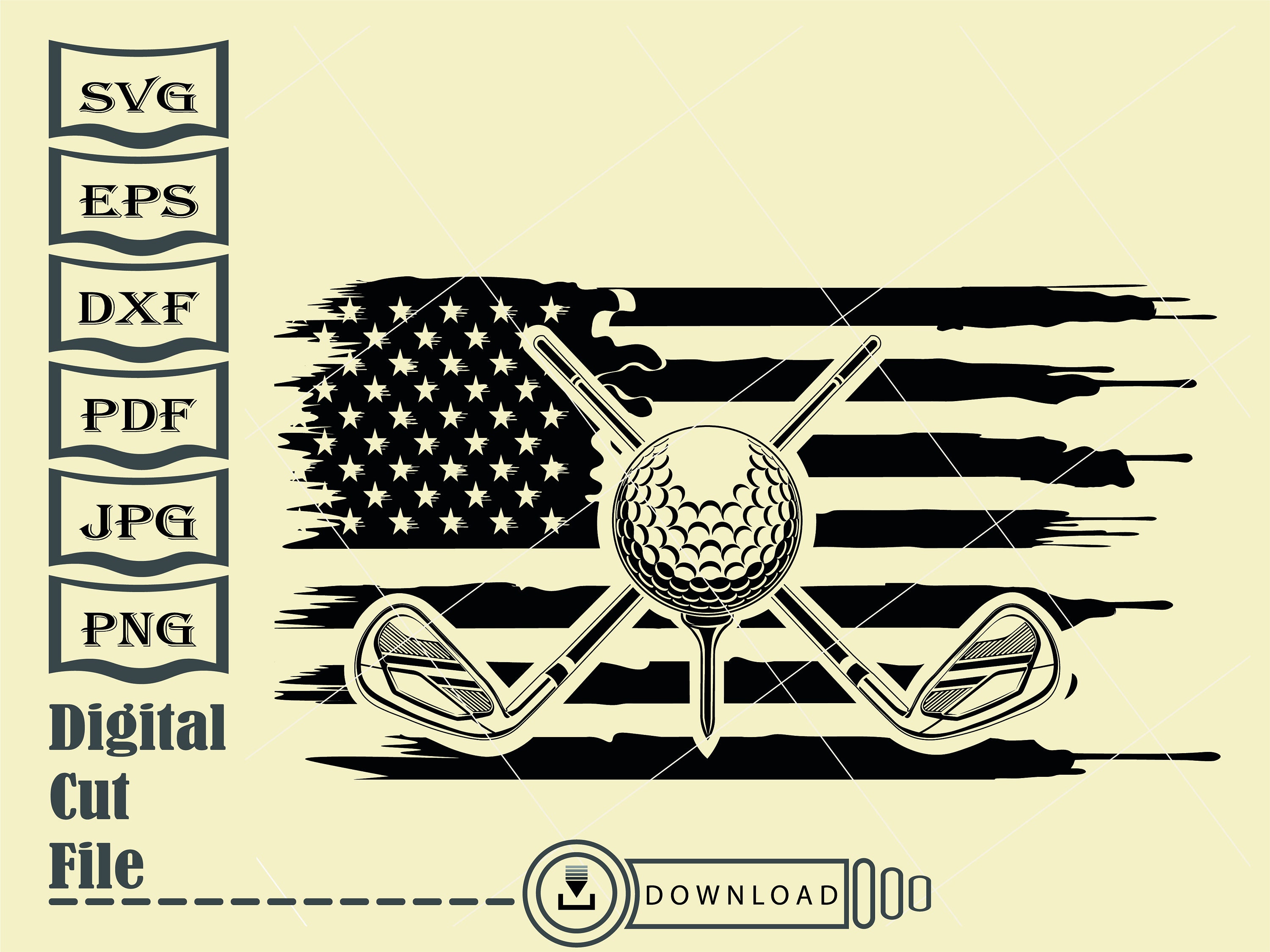 GOLF SVG Bundle 3 Golf Ball Svg Golf Club Svg Golf | Etsy UK