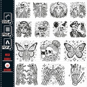 SKELETON SVG PNG Big Bundle, Skeleton Svg, Skeleton Quotes, Skeleton ...