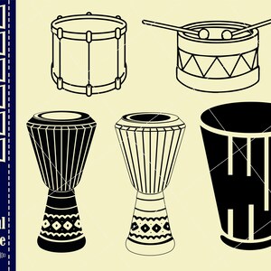 Drum Svg Drummer Svg Music Clipart Musicians Svg File - Etsy