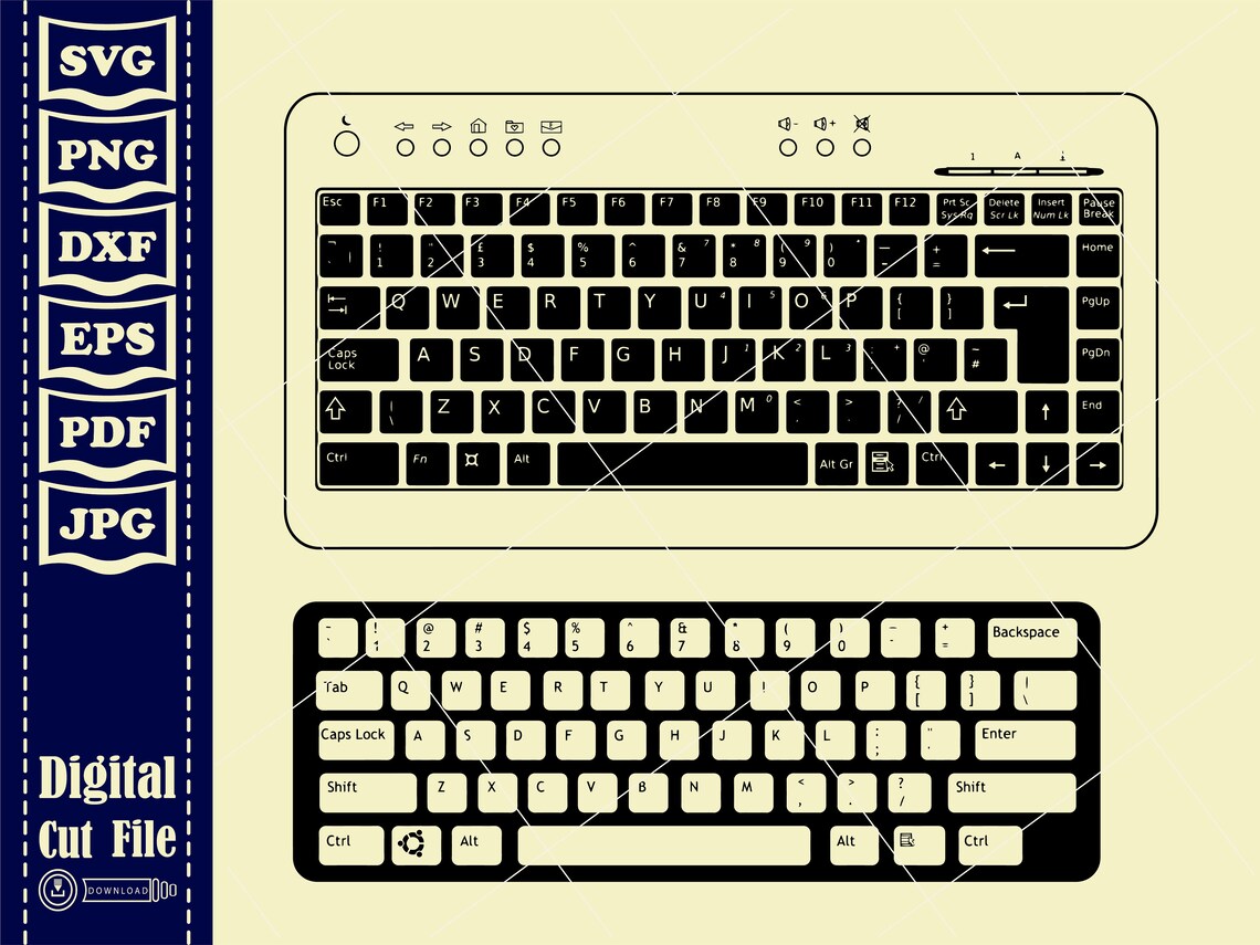 Computer SVG Bundle Computer Keyboard Svg Laptop Svg | Etsy