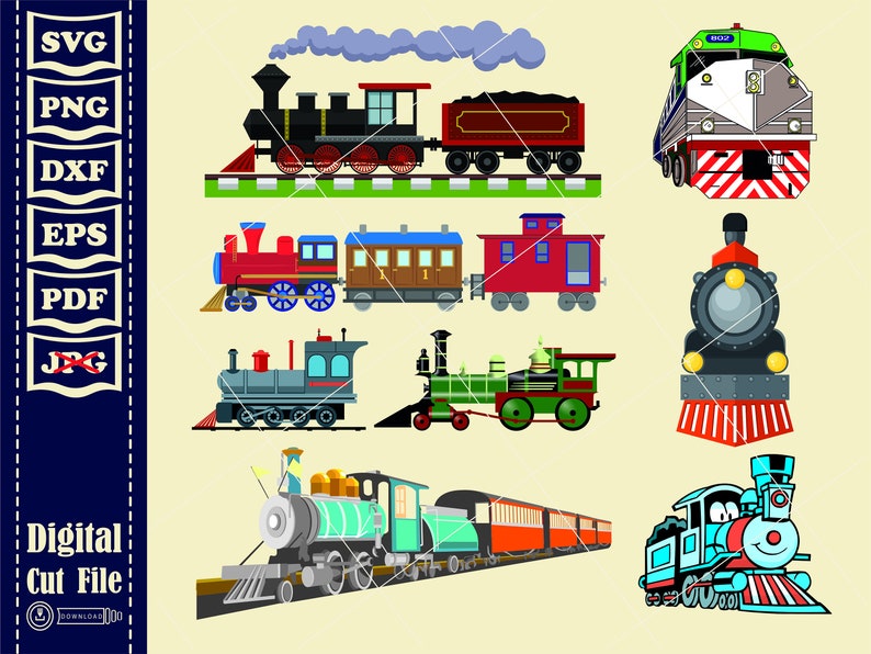 Train SVG Locomotive Svg US Train Svg Steam Engine SVG - Etsy Canada