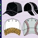 Baseball Cap SVG Cut Files, Clipart Vector Design (digital Download) - Etsy