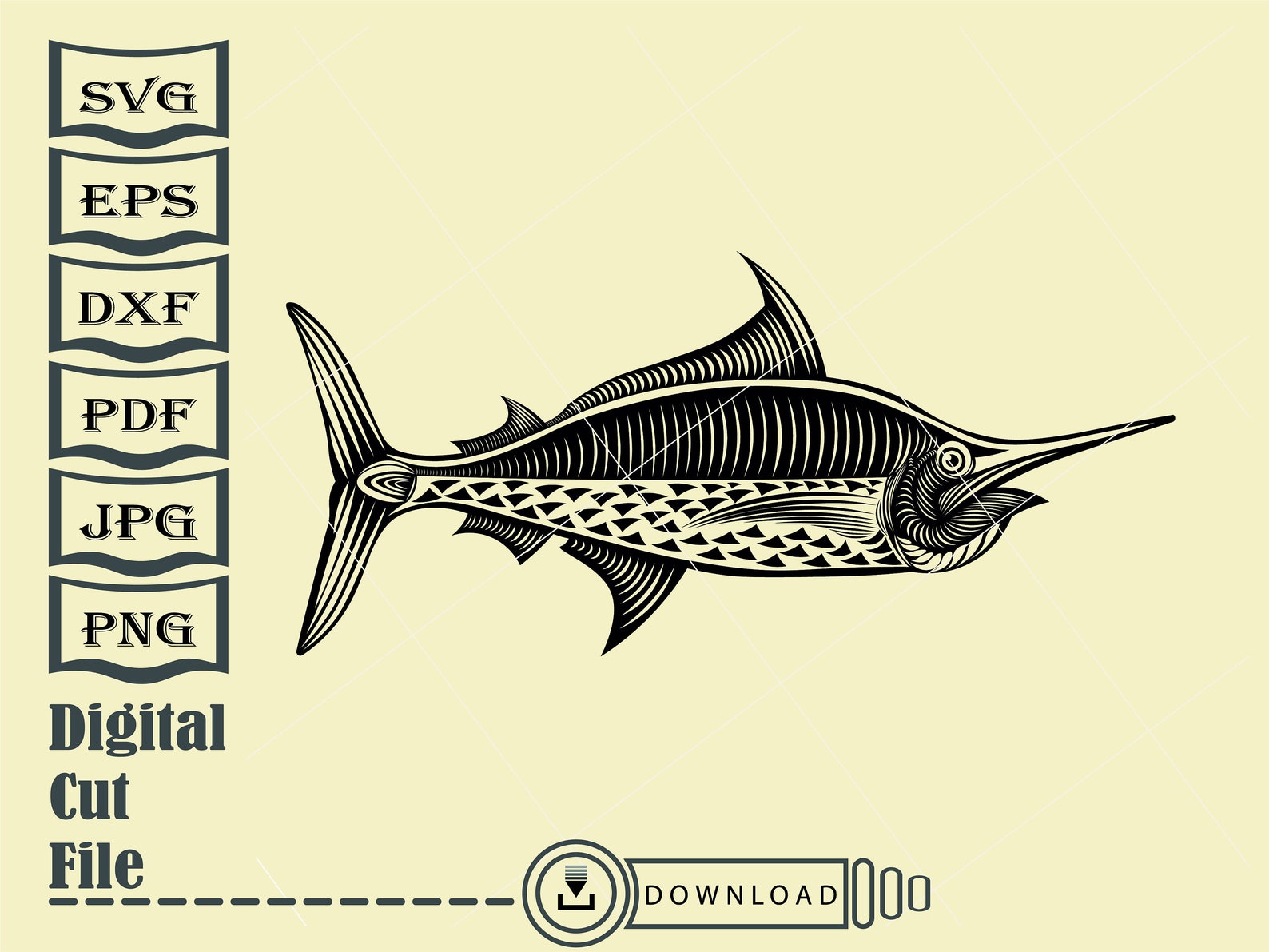 Fish SVG Bundle Fish SVG Fish Clipart Fish Cut Files for - Etsy Canada