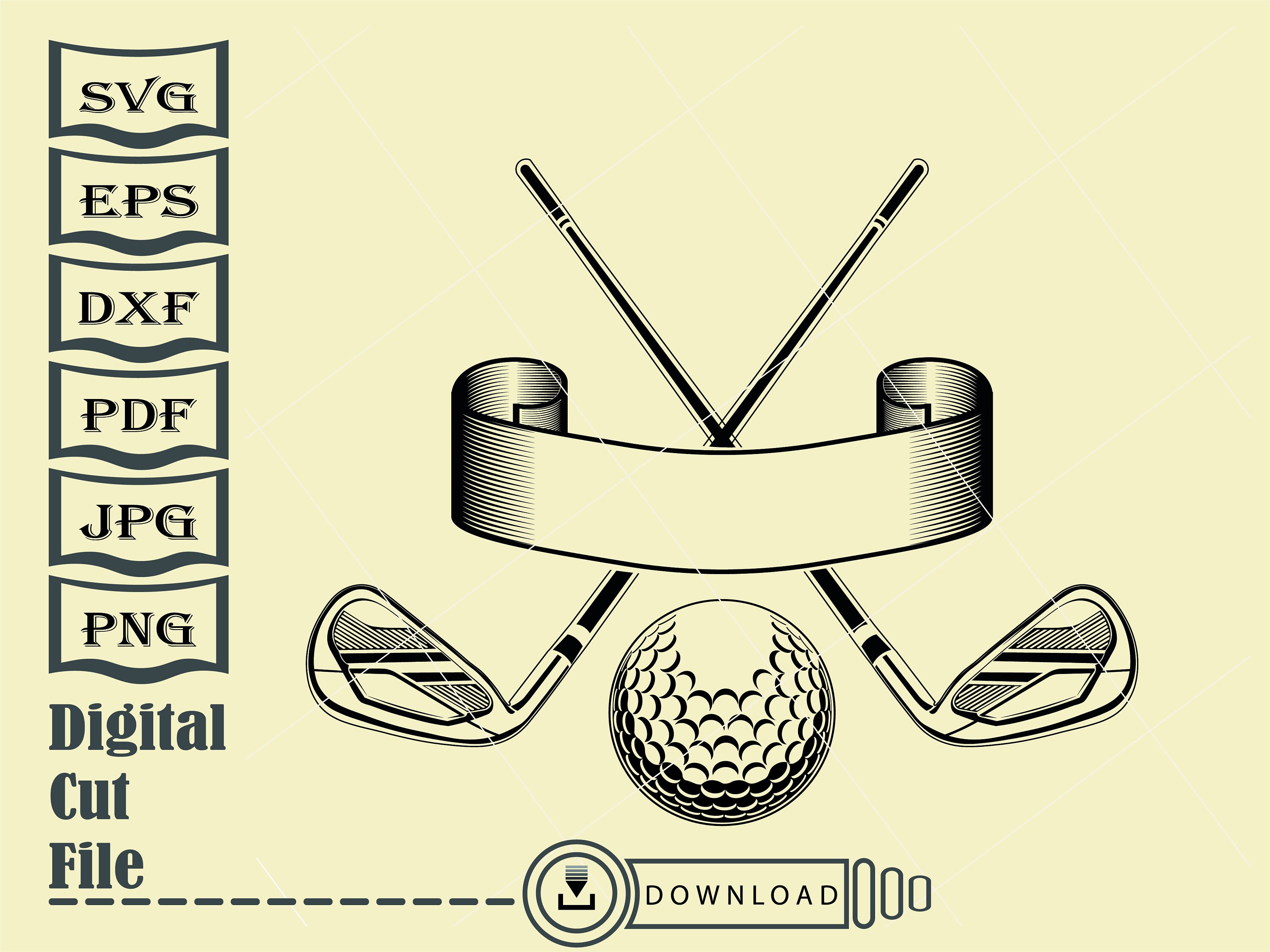 GOLF SVG Bundle 3 Golf Ball Svg Golf Club Svg Golf | Etsy UK