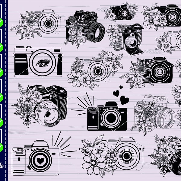 Camera With Heart - Etsy