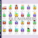 Train Alphabet SVG Font, Cut Files (png, Dxf, Eps) - Etsy