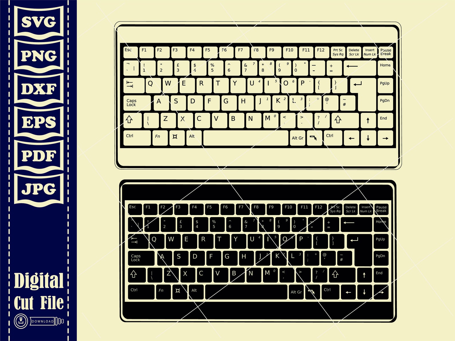 Computer SVG Bundle Computer Keyboard Svg Laptop Svg | Etsy