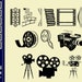 Film SVG Movie Svg Cinema Svg Split Cinema Movie Night - Etsy Canada