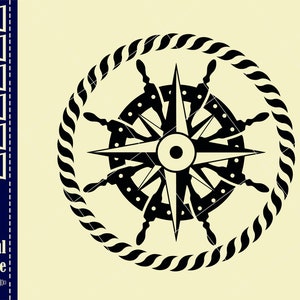 Ships Wheel SVG Bundle, Captains Wheel SVG, Captains Wheel Clipart, Cut ...
