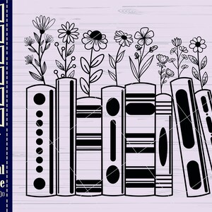 BOOKS SVG 2 Books Lover Bundle SVG Love to Read Svg - Etsy