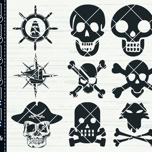 Pirate SVG, Pirate SVG Bundle, Pirate Cut Files, Pirate Silhouette ...