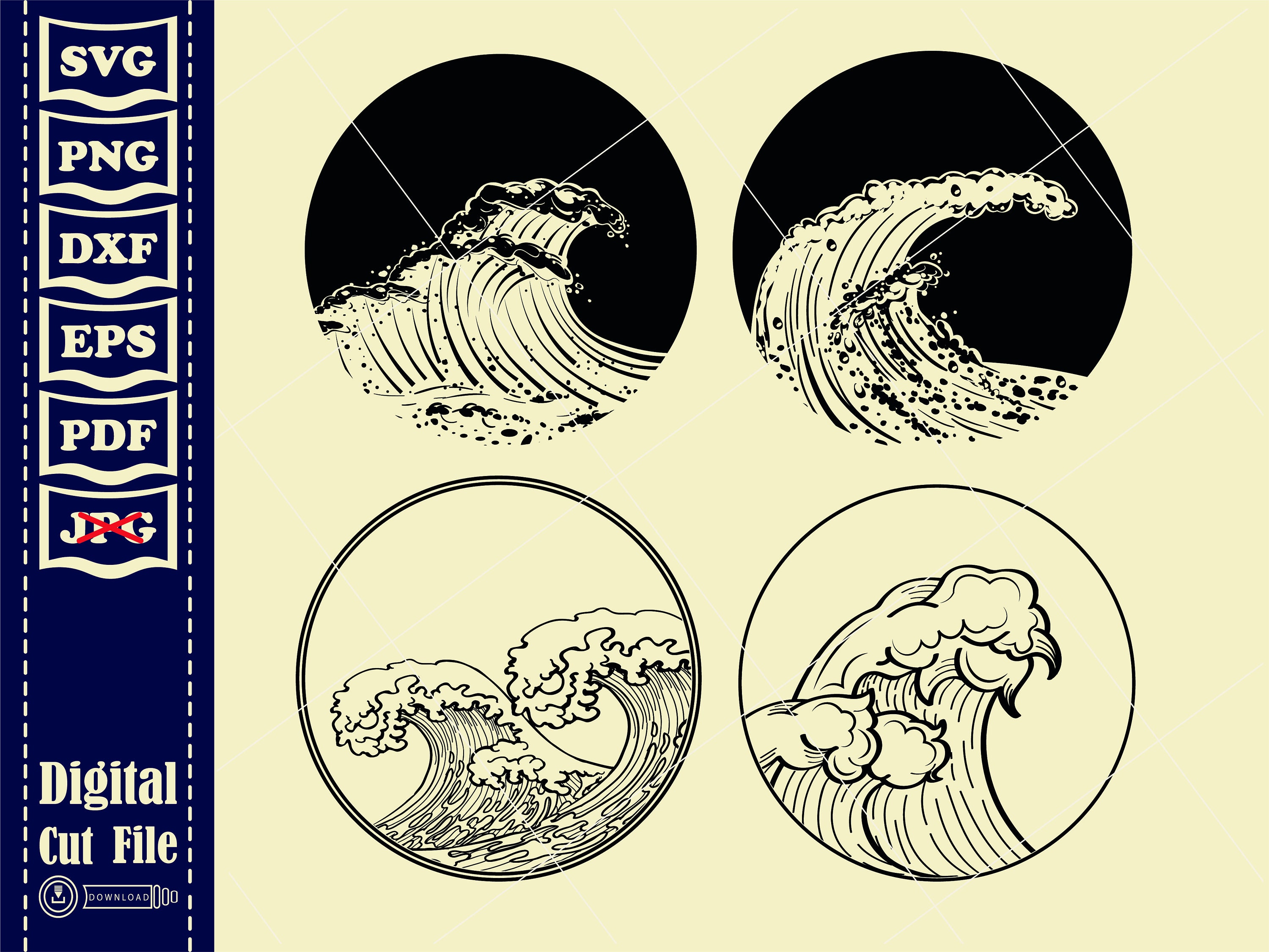 Wave SVG /waves Svg/sea Waves Svg/ Ocean Waves Svg/ Clipart/ - Etsy UK