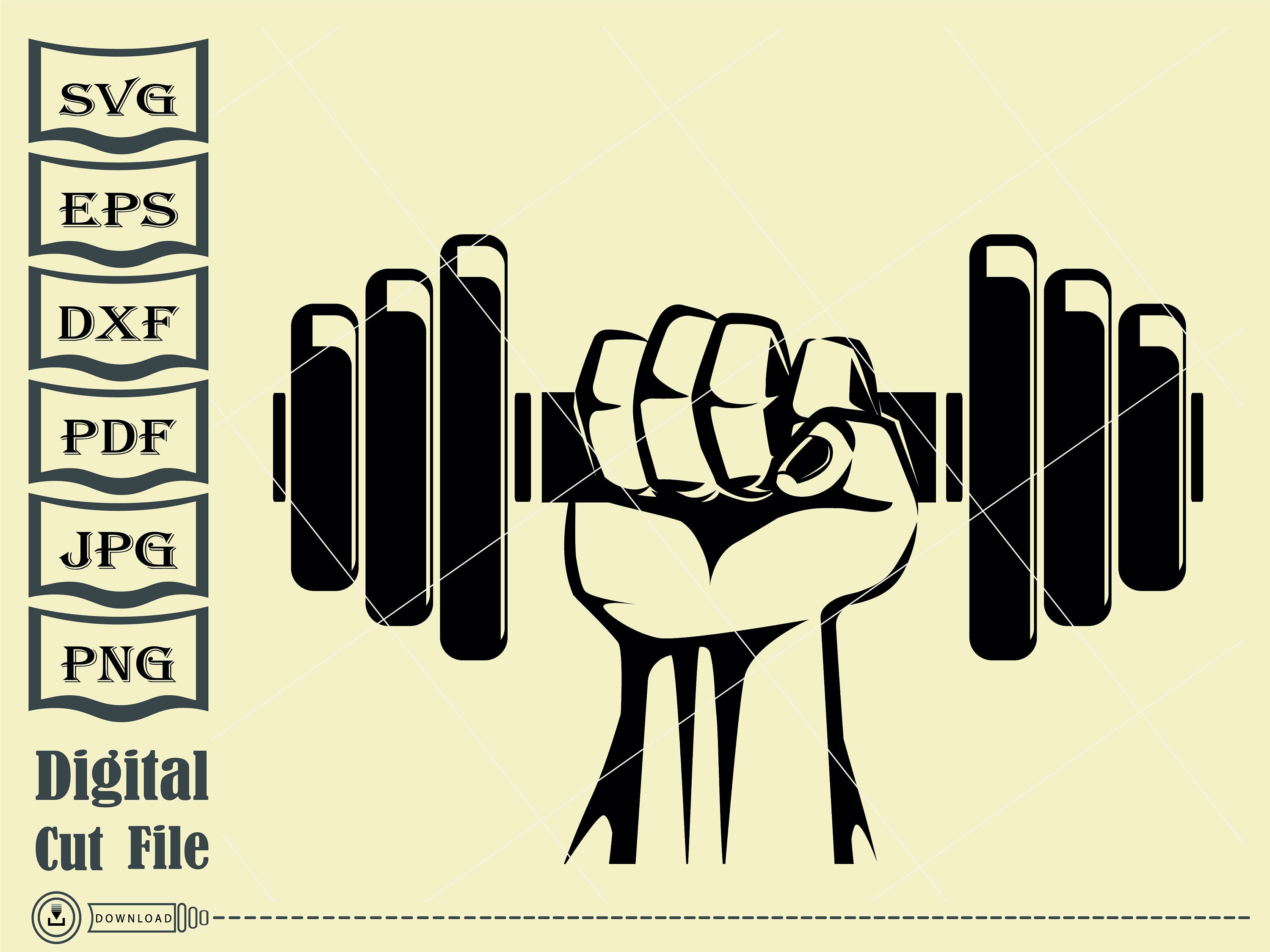 Dumbbell Svg Weight Svg Gym Svg Workout Svg Weightlifting - Etsy UK