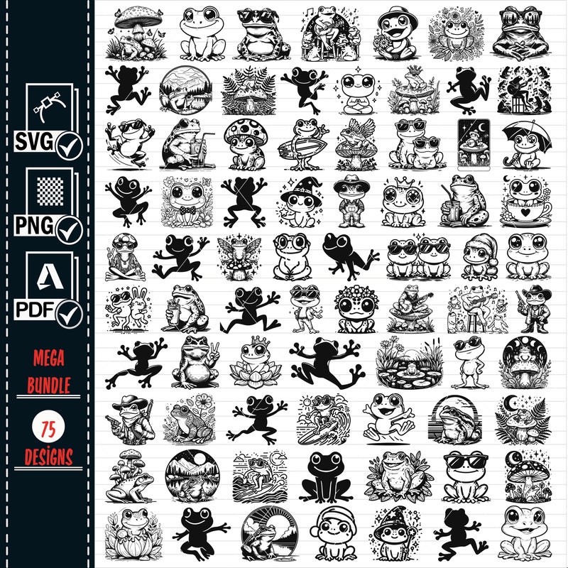 Frog Head Papercraft - Etsy