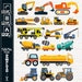 Construction Vehicle SVG Bundle, Truck Clipart (digital Download) - Etsy