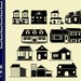 House Svg Building Svg Floral Home Svg House Silhouette - Etsy Canada