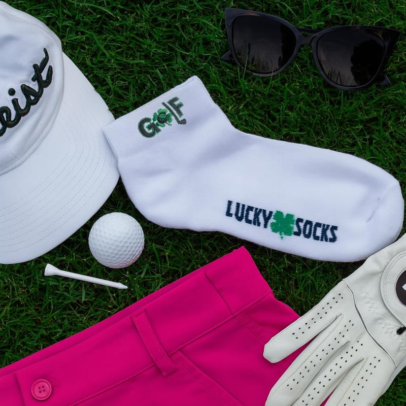 Golf Socks Lucky - Etsy