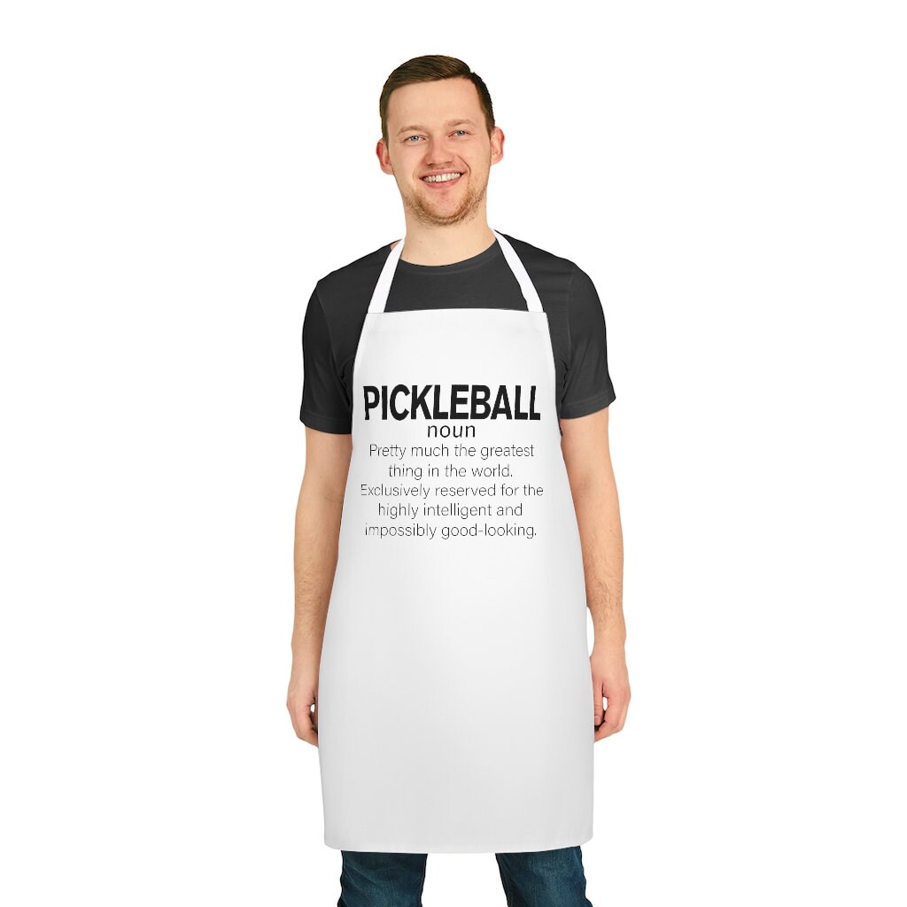Pickleball Apron, Pickleball Noun Apron for Men and Women, Funny ...
