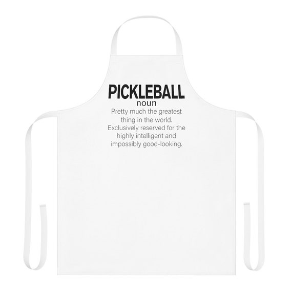 Pickleball Apron Pickleball Noun Apron for Men and Women - Etsy