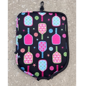 Pickleball Paddle Cover, Pickleball Cover, Neoprene Sleeve for ...