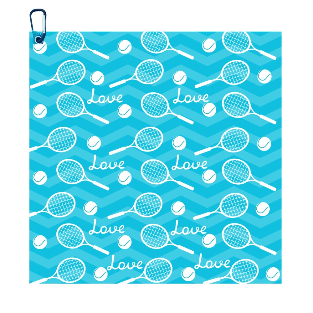 Tennis Towel - Sports Sweat Hand Towel, Premium Dual-fabric Tennis ...