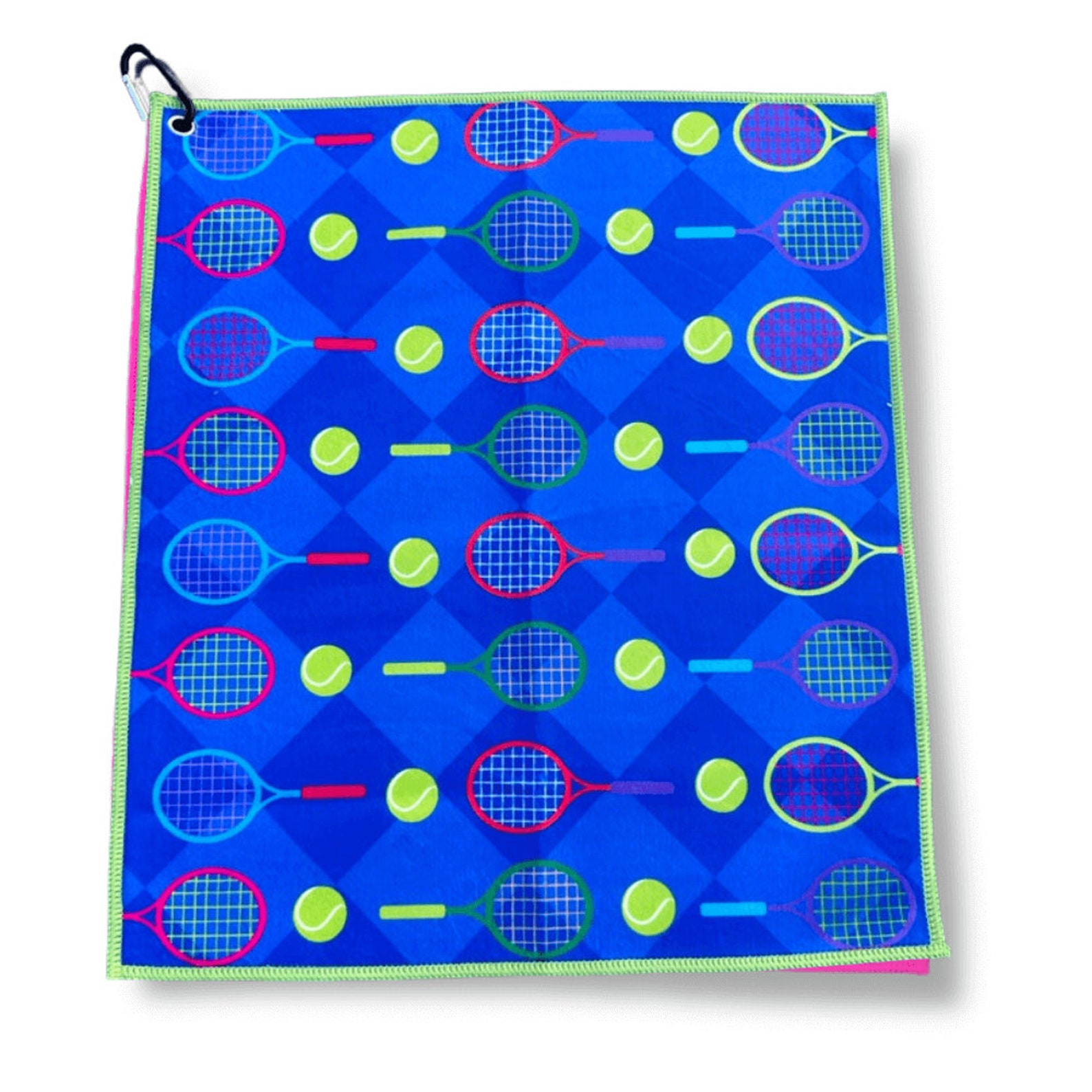 Tennis Towel - Sports Sweat Hand Towel, Premium Dual-fabric Tennis ...
