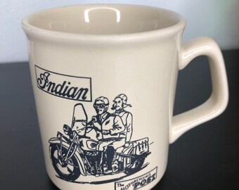 Indian Motorcycle Mug - Etsy