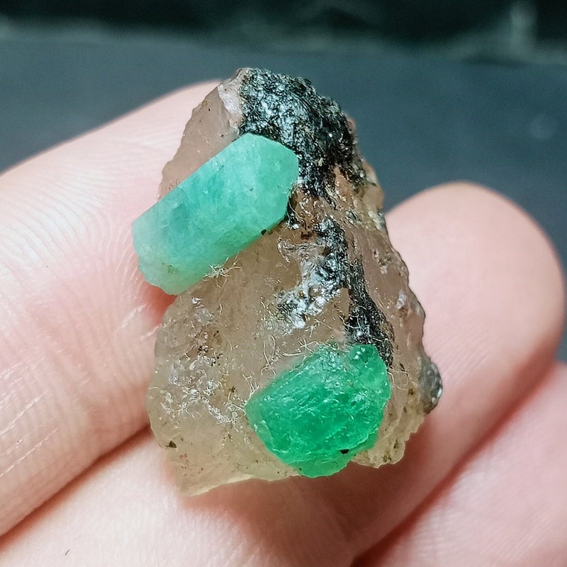 Raw Emerald - Etsy