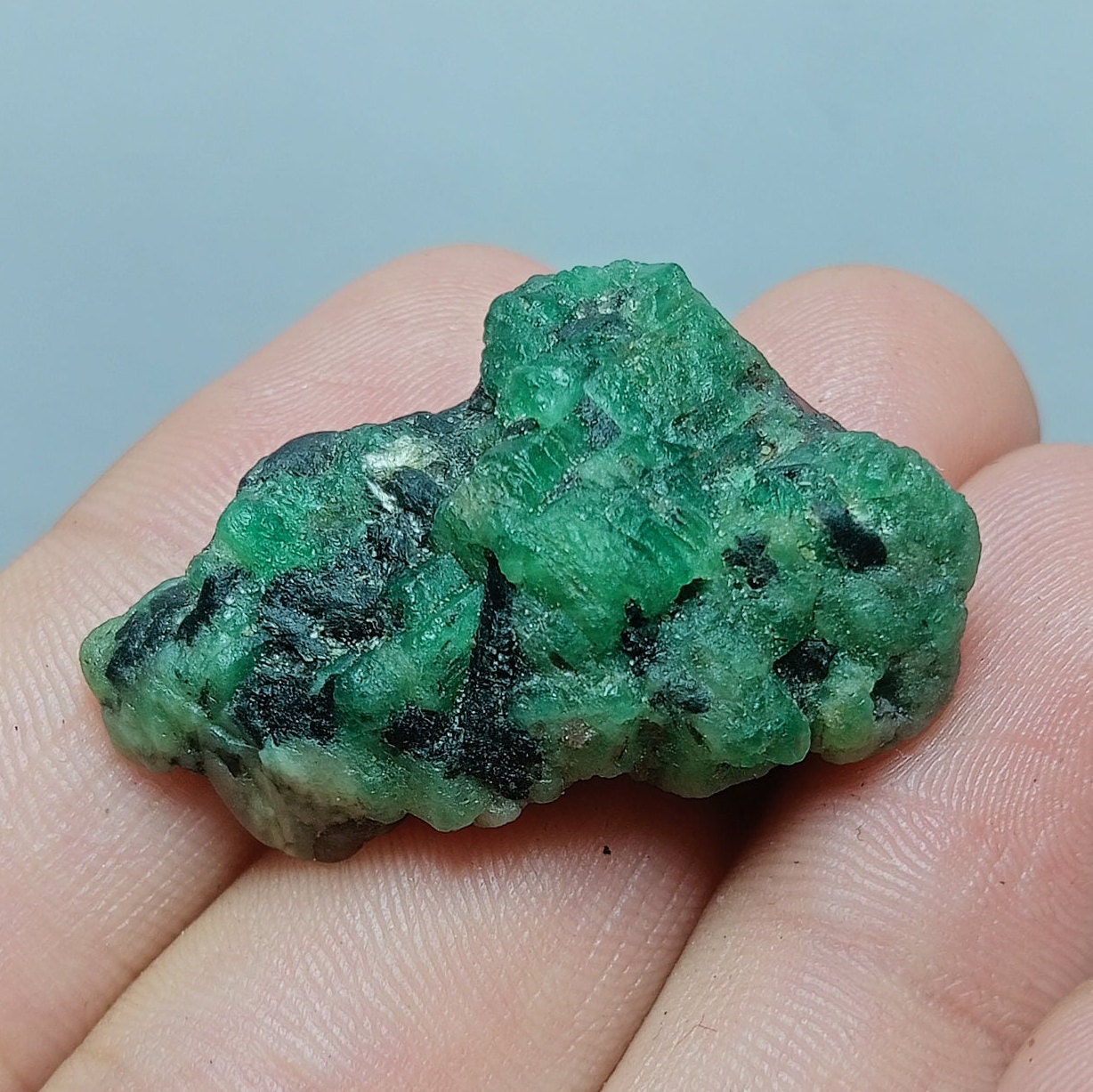 Emerald Rough Stone, Natural Zambian Emerald Rough Stone, Raw Emerald ...
