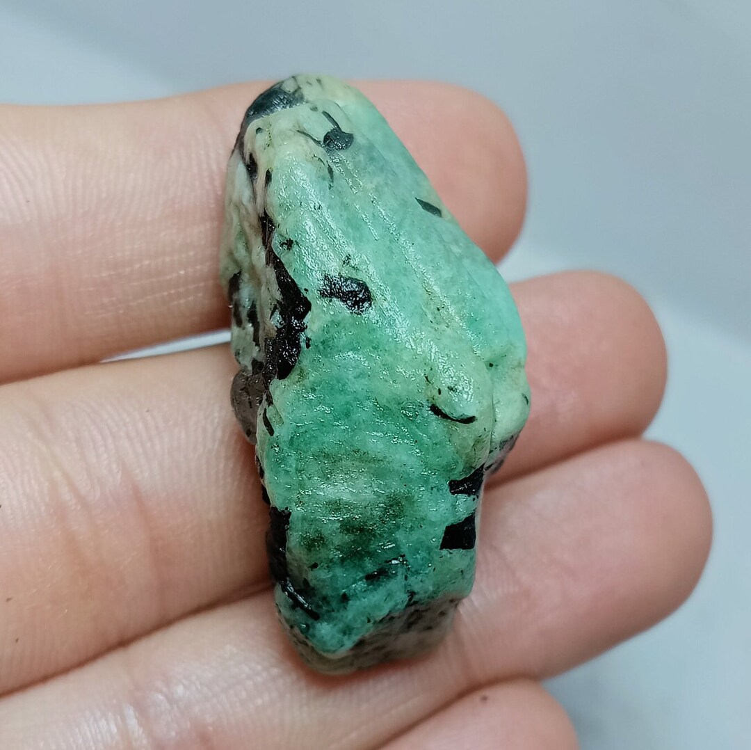 Emerald Rough Stone, Natural Zambian Emerald Rough Stone, Raw Emerald ...