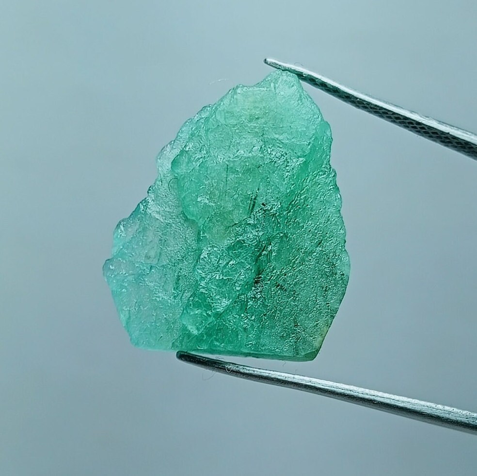 Natural Emerald Rough Stone, Natural Zambian Emerald Rough Stone, Raw ...