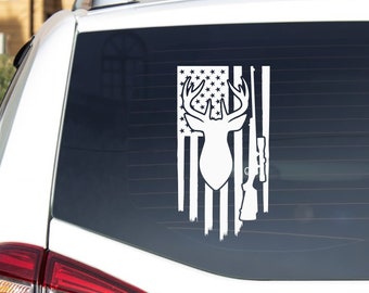 Deer Hunting Sticker | Etsy