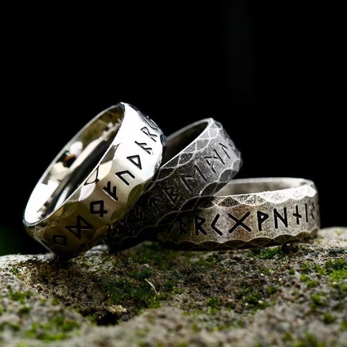 Norse Rings Viking Wedding Ring Nordic Jewelry - Etsy