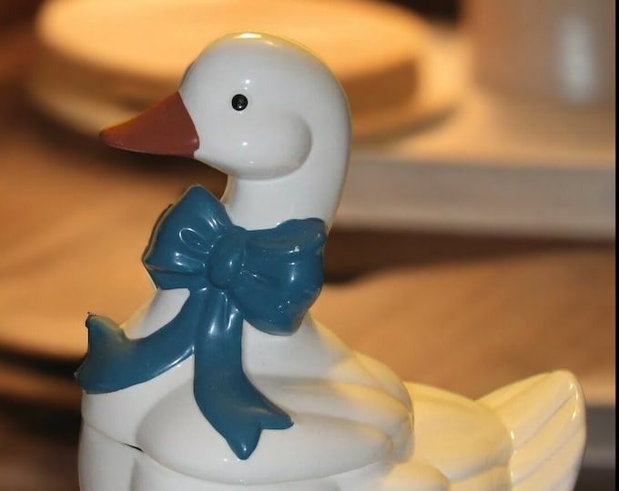 Vintage Country Goose Farmhouse Kitchen Cookie Jar - Etsy