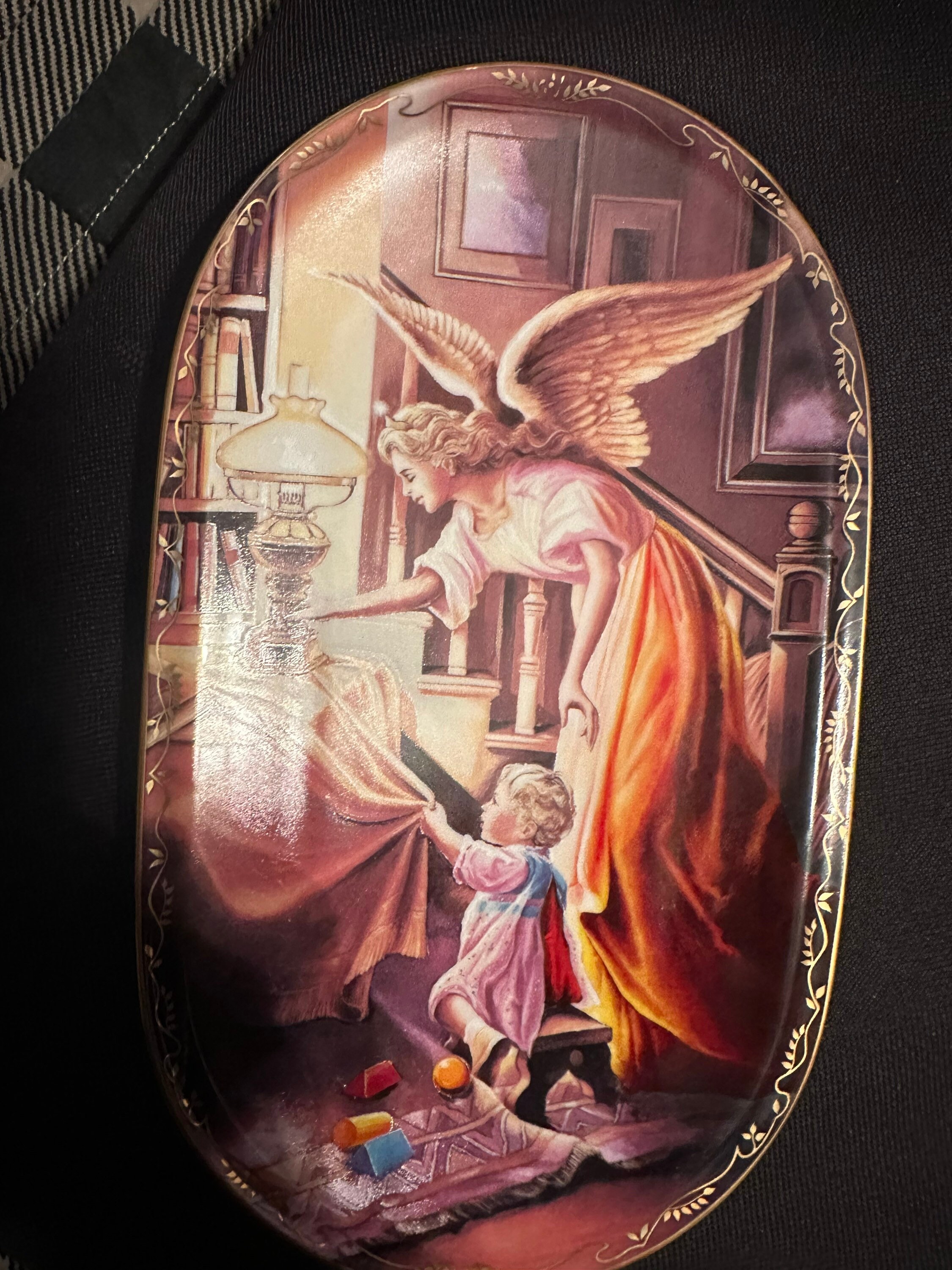 Guardian Angels Plates Ceramic Angel Plates Sold - Etsy