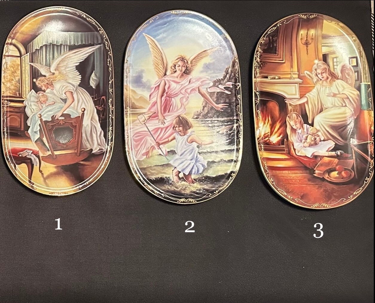 Guardian Angels Plates Ceramic Angel Plates Sold - Etsy