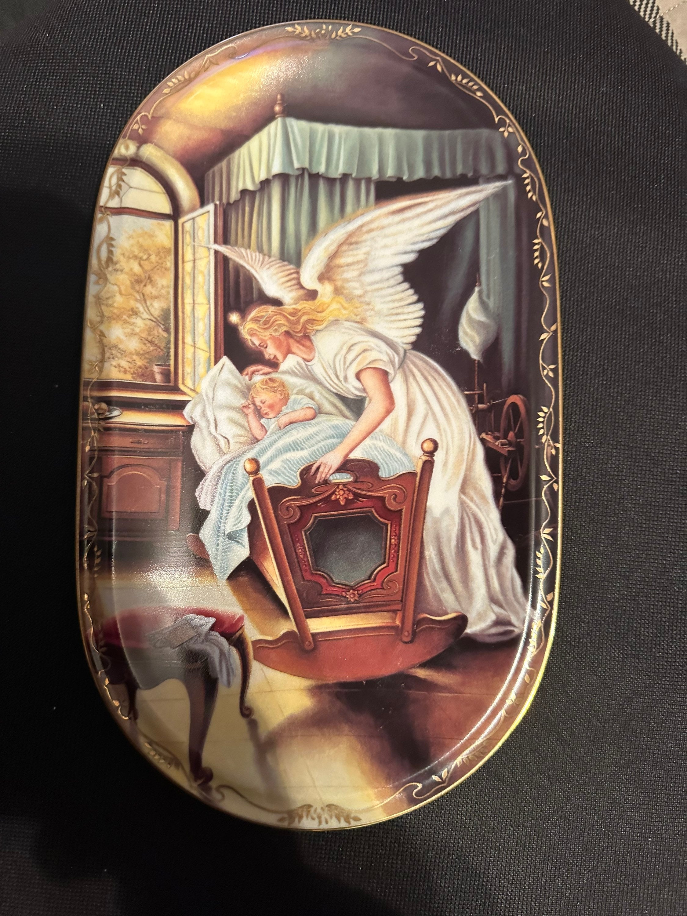 Guardian Angels Plates Ceramic Angel Plates Sold - Etsy