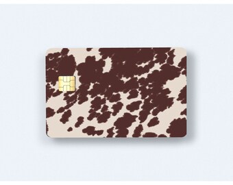 Debit Card Cow Print - Etsy