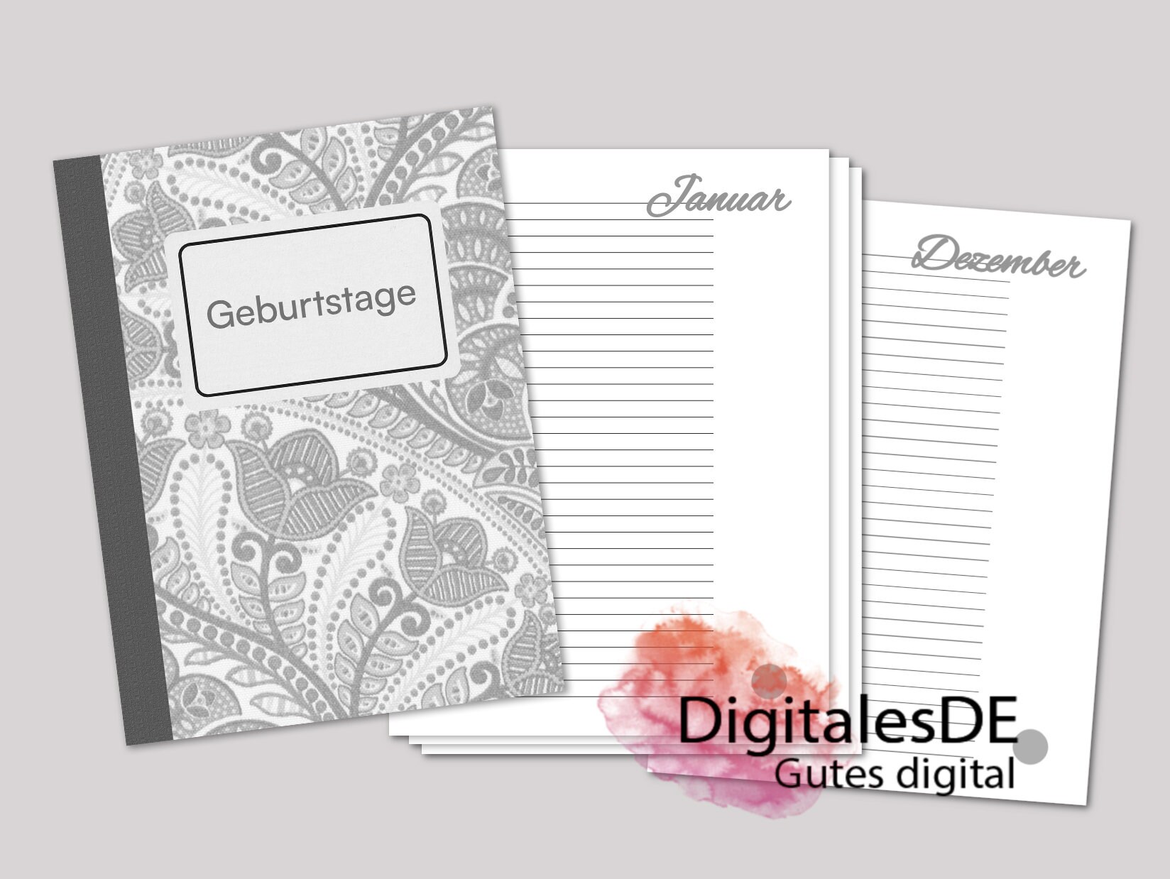 Gift Set: Calendar 2023 and Birthday Calendar for Remarkable 1 - Etsy