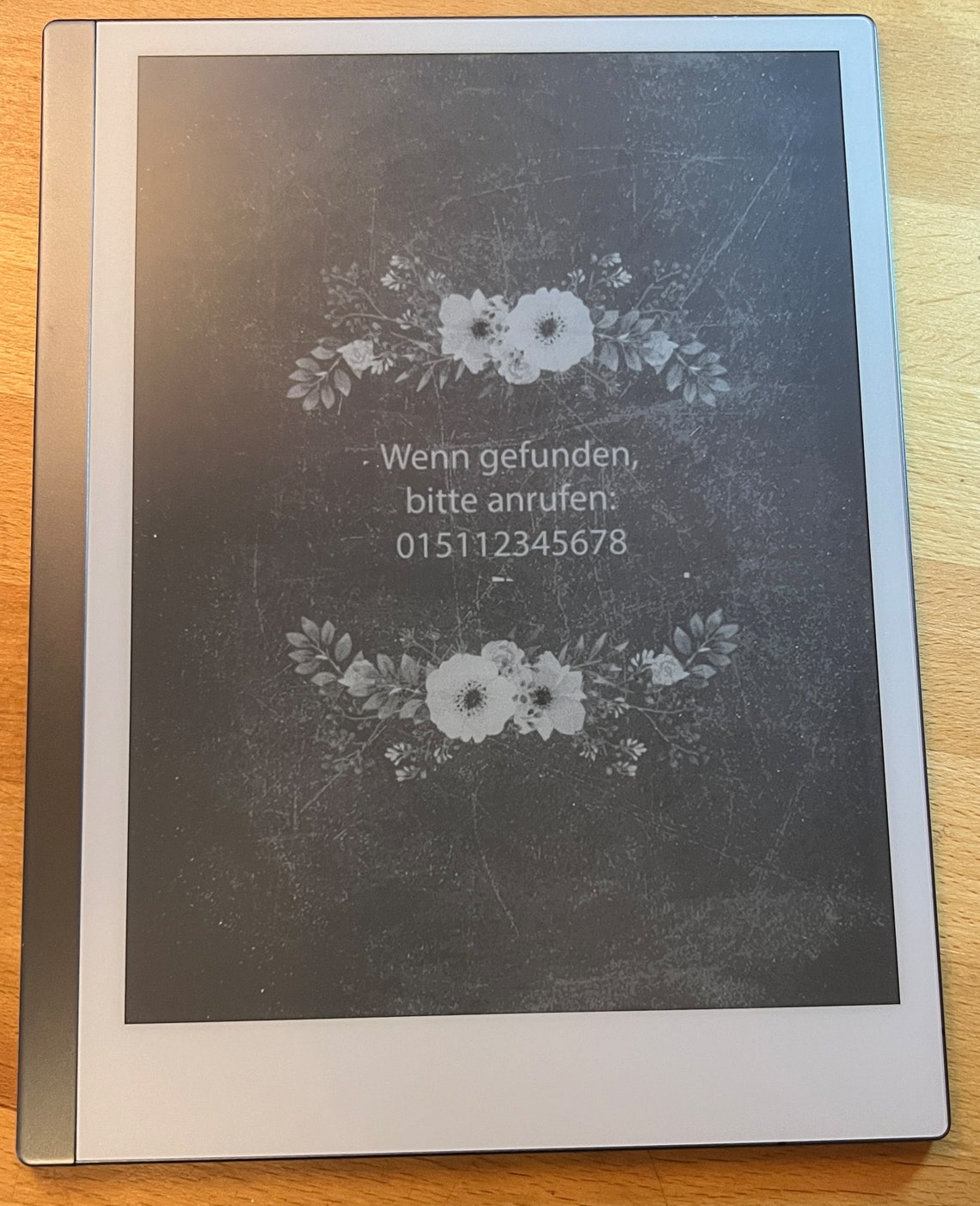 Personal Lock Screen / Sleep Screen for Your Remarkable 1 & Remarkable ...