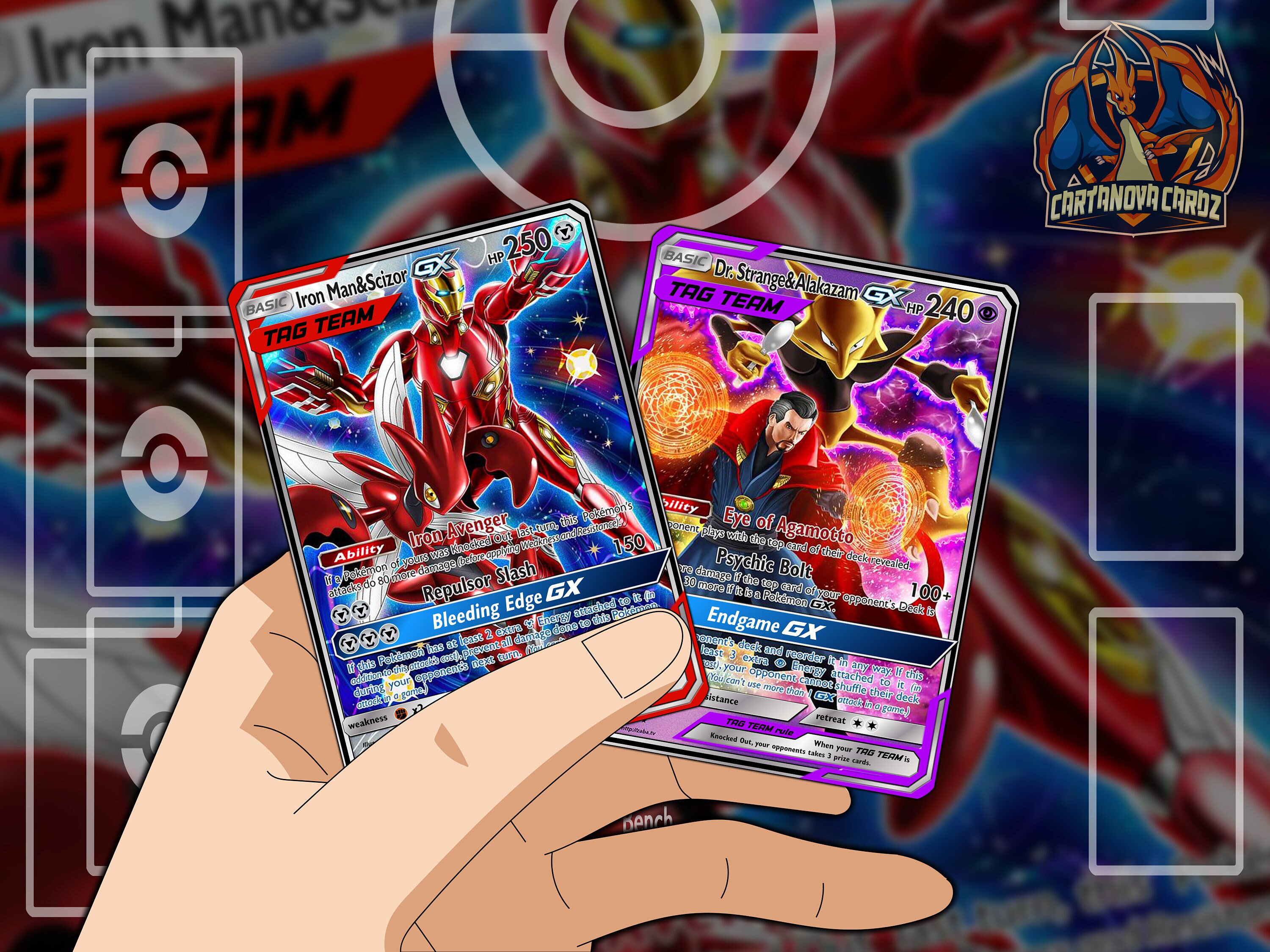 Pokemon Crossover Avengers