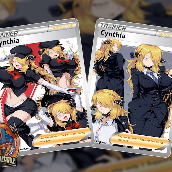 Cynthia Trainer Card - Etsy