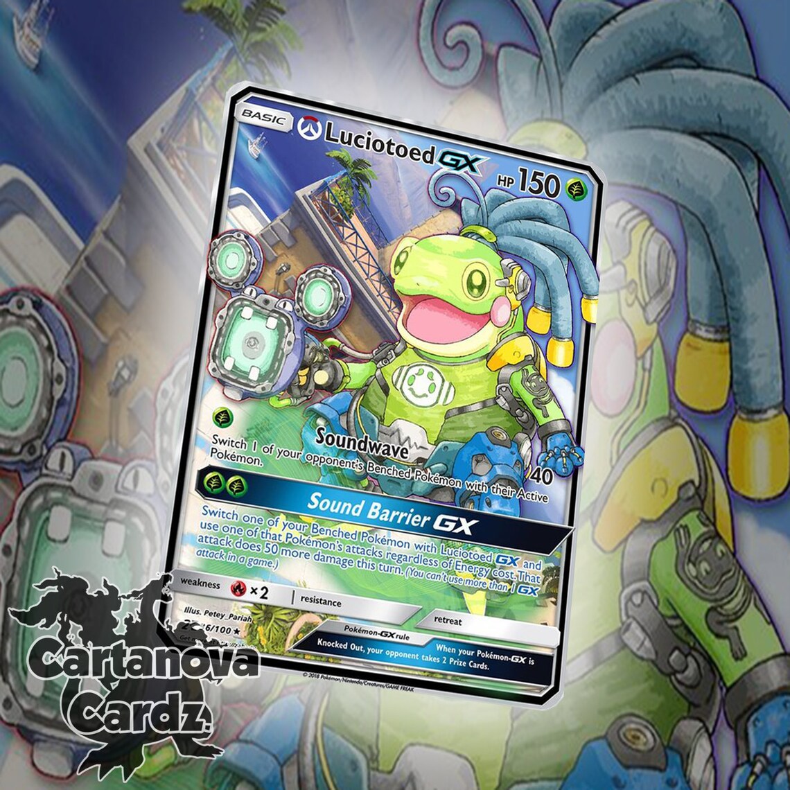 Master Set Custom Pokemon Cards Overwatch Set X10 Cards - Etsy