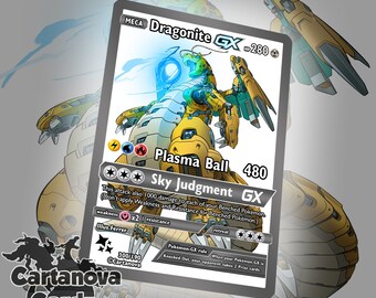 Mega Mecha Dragonite | Etsy UK