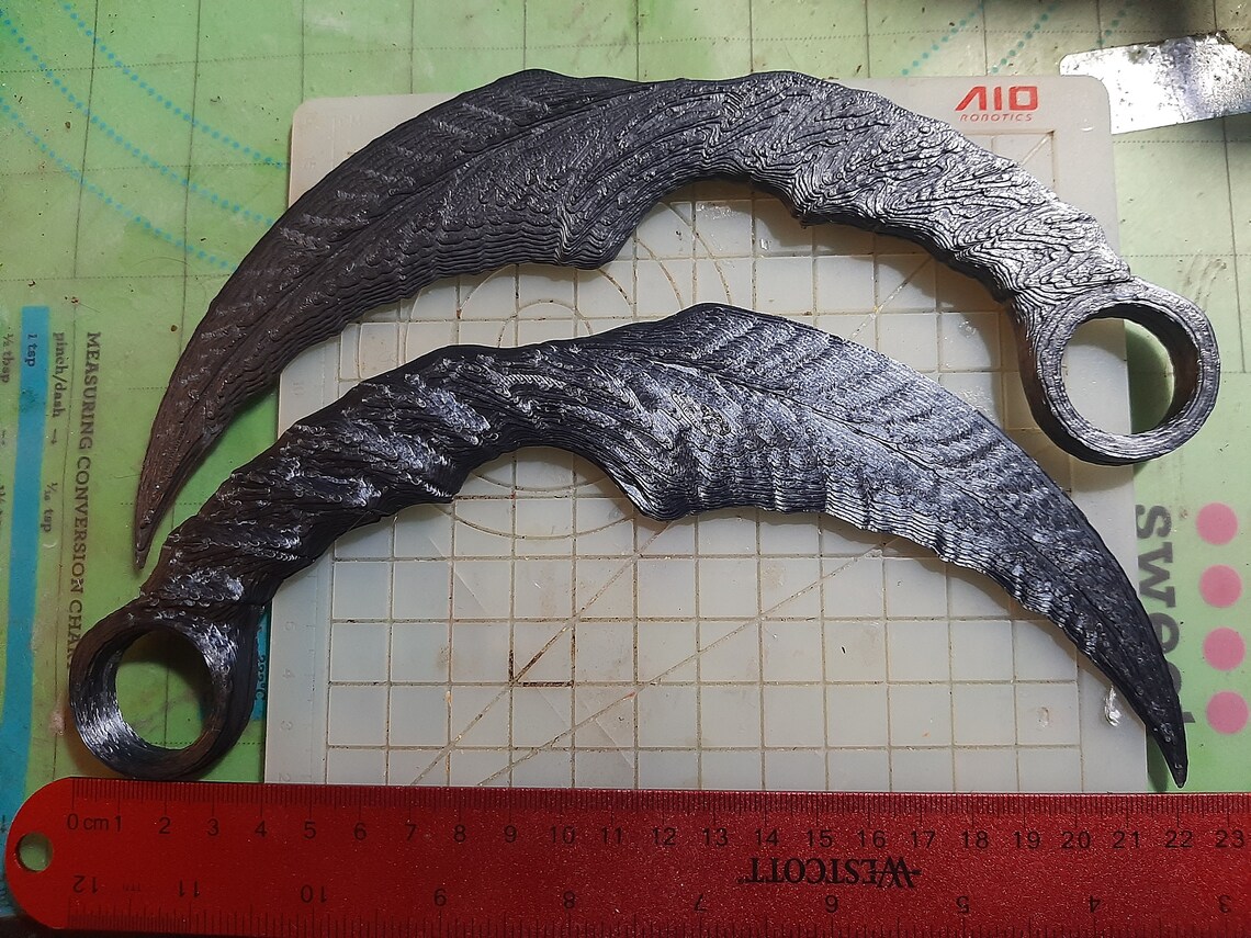 Mazikeen's Blades 3D Printed Cosplay Lucifer CW Art Collectible - Etsy