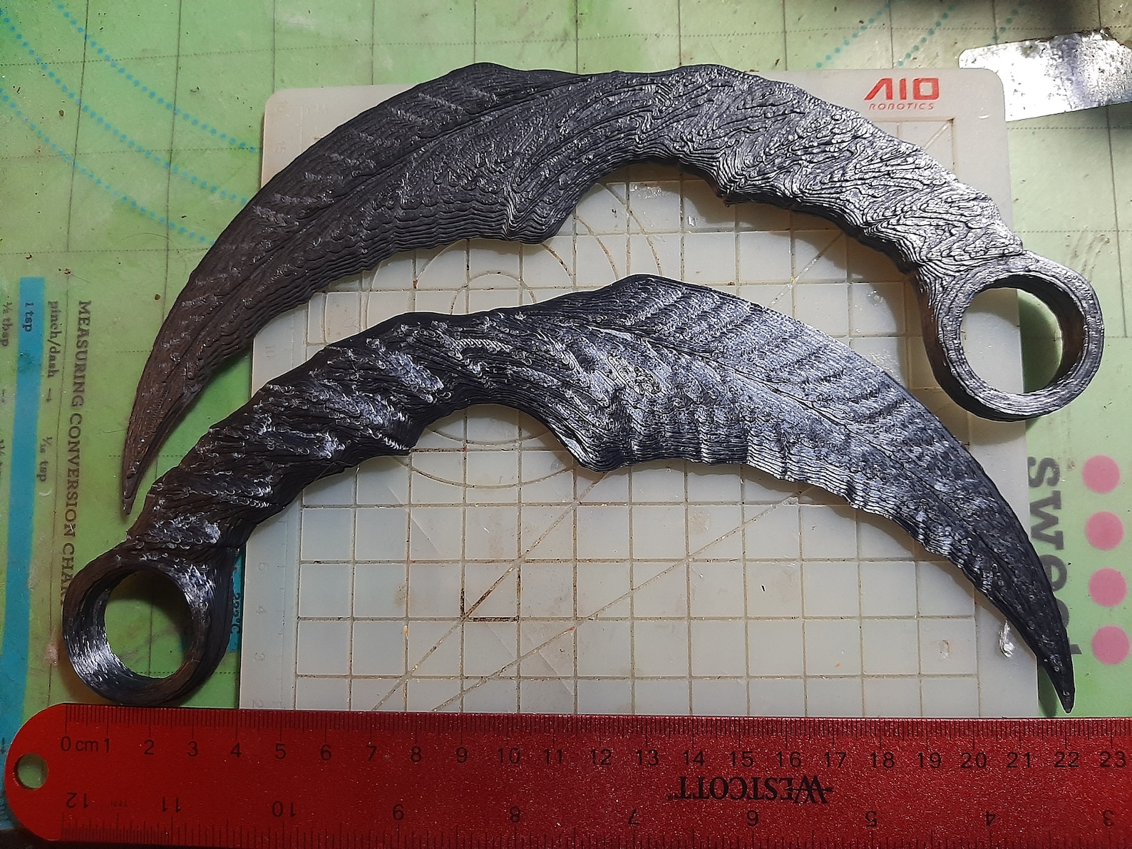 Mazikeen's Blades 3D Printed Cosplay Lucifer CW Art Collectible - Etsy