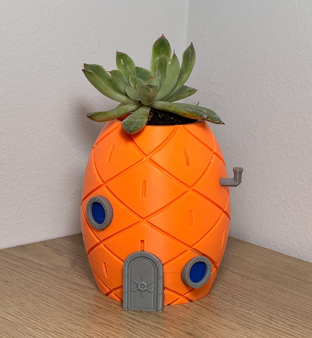 Spongebob Pineapple Planter Pot - Etsy