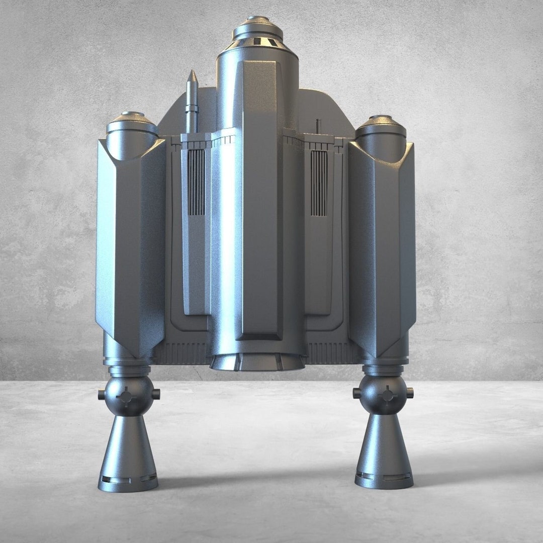 Mandalorian Jetpack | 3d Print | FULLY FINISHED | Realistic - Etsy